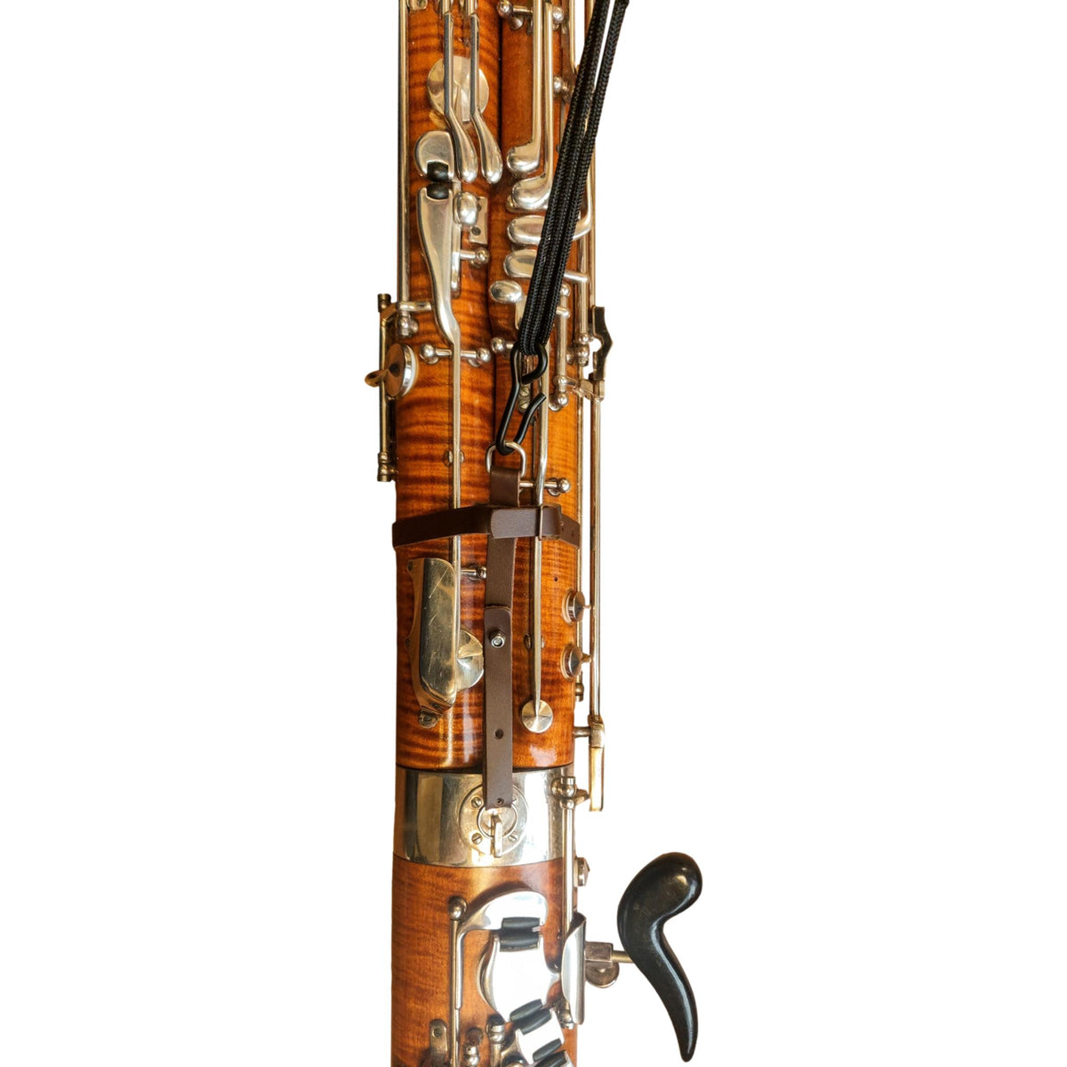 Bassoon Balance Hanger (Leather, Easy to Attach) — Crook and Staple
